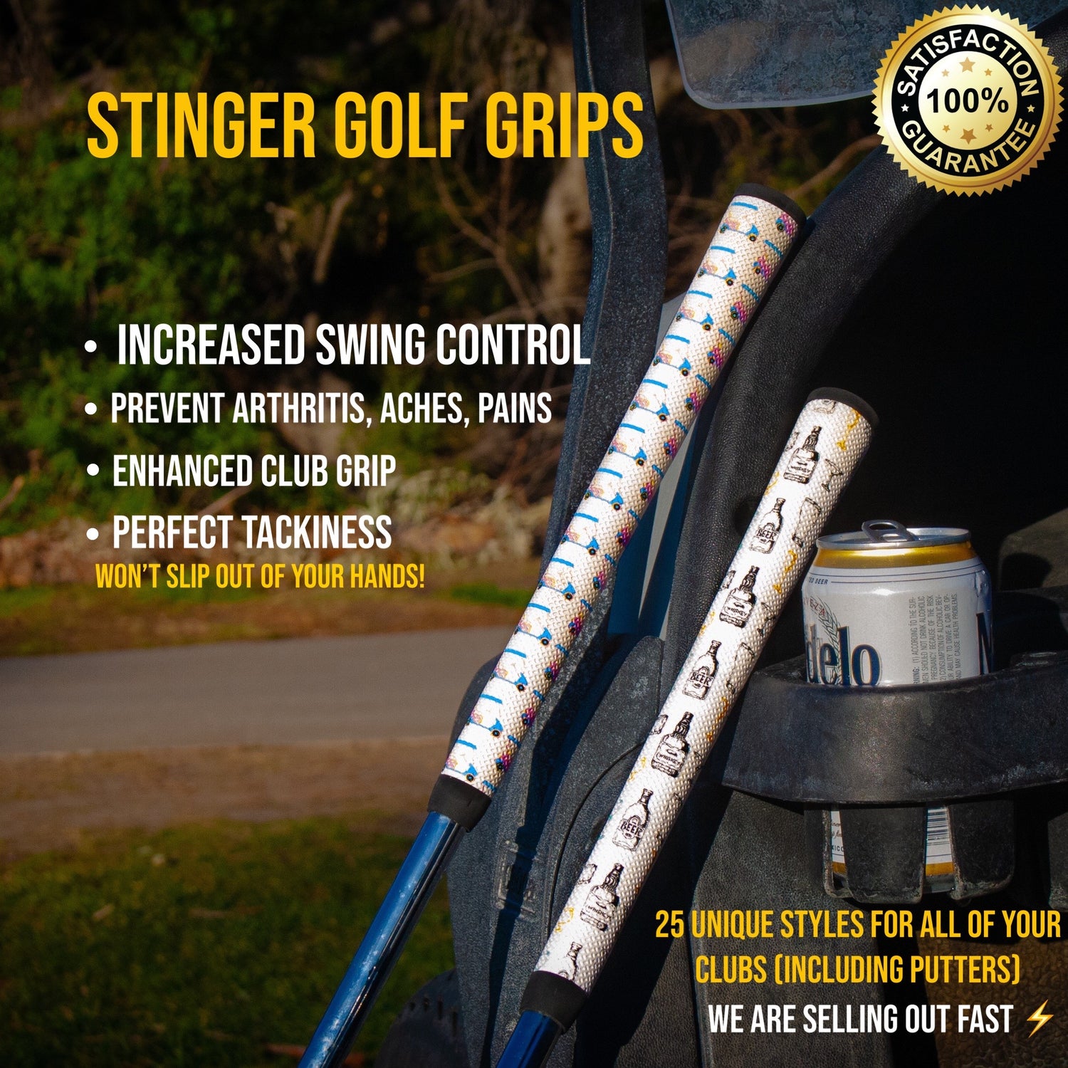 Stinger Golf Grips - Premium Golf Grips | Midsize Golf Grips – Stinger ...